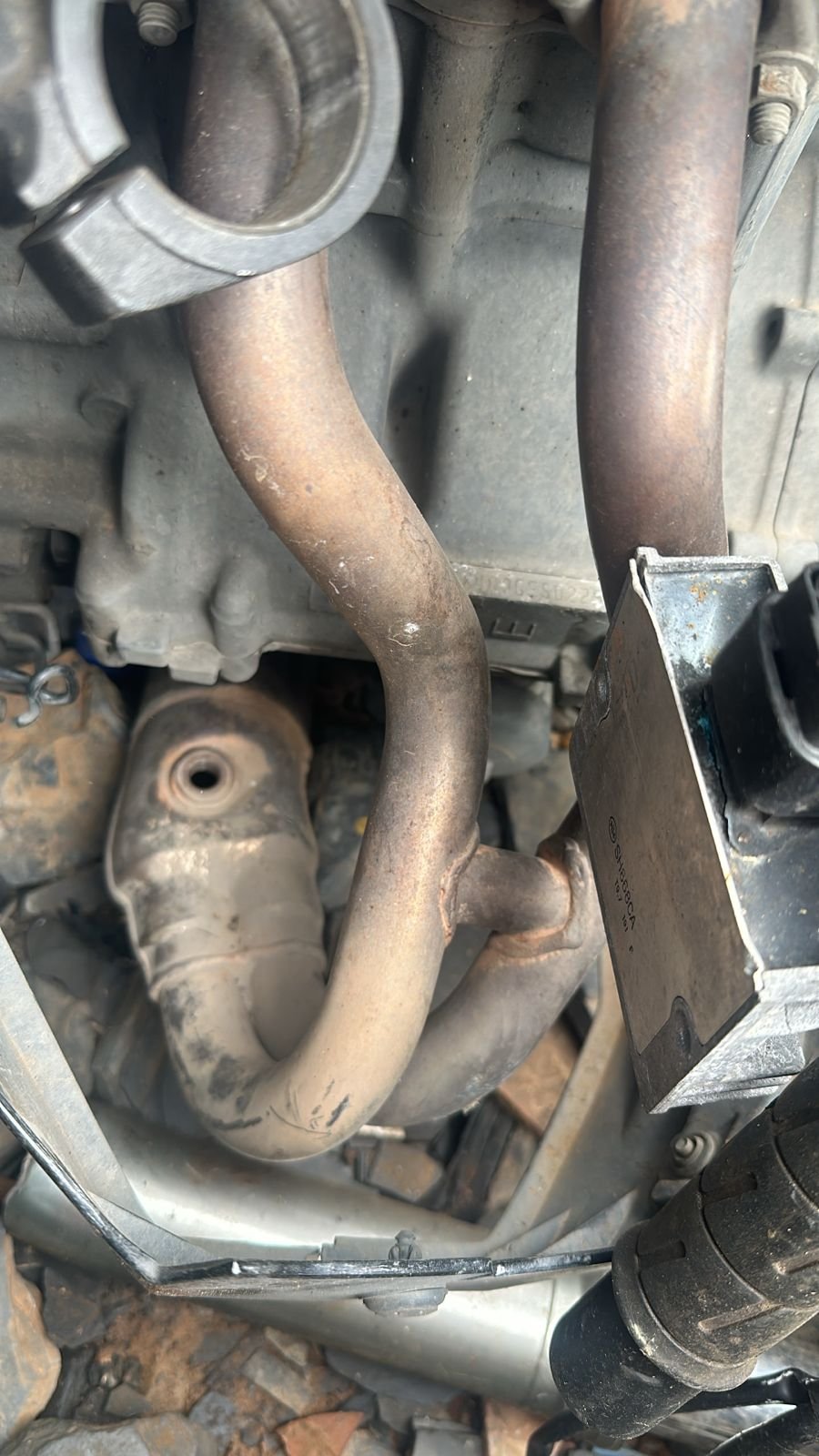 curva escapamento ninja 400