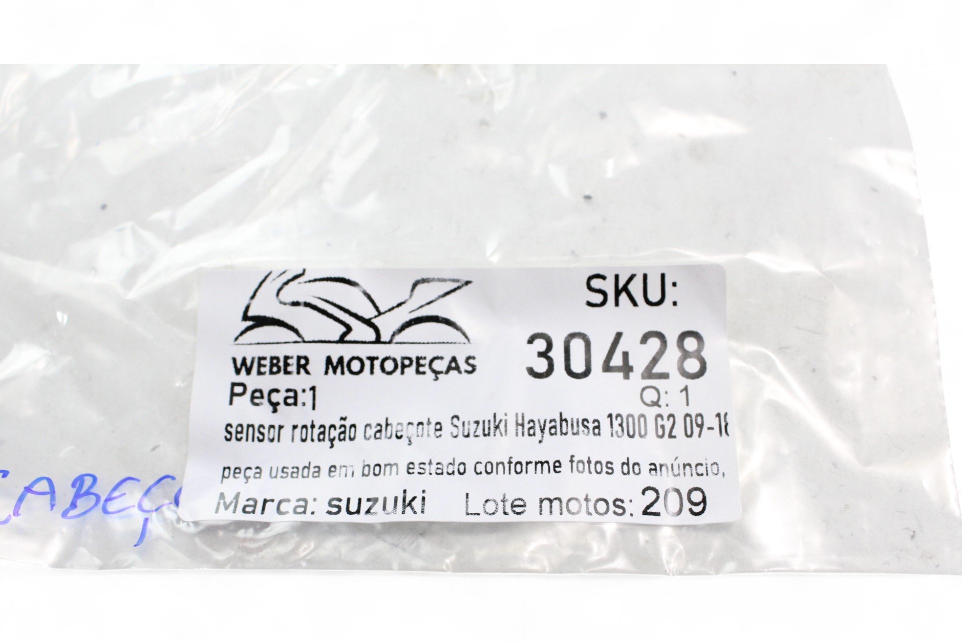 Sensor Rotação Cabeçote Suzuki Hayabusa 1300 G2 09-18